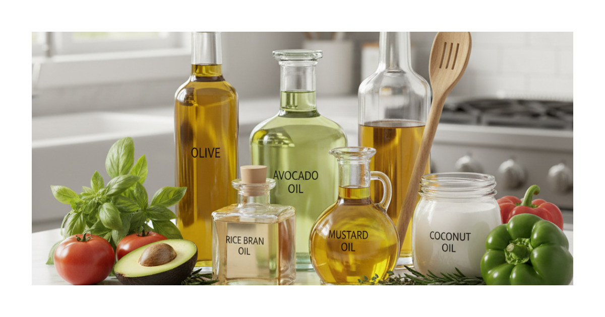 Healthy Cooking Oil Chart: Benefits Healthy Oils for Better Nutrition